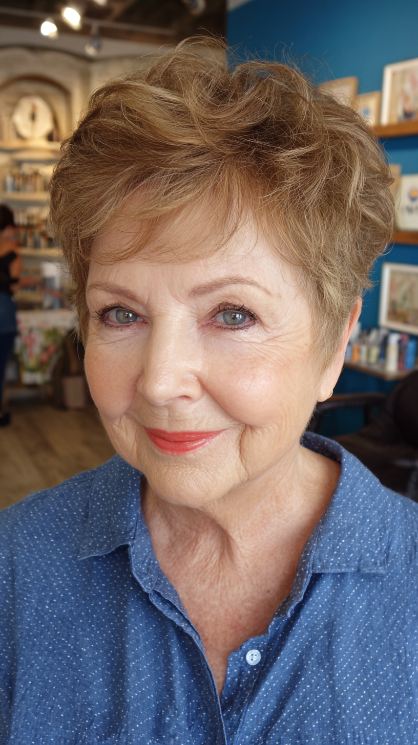 15 Trendy Caramel Hair Colors That Are Perfect for 70-Year-Old Ladies