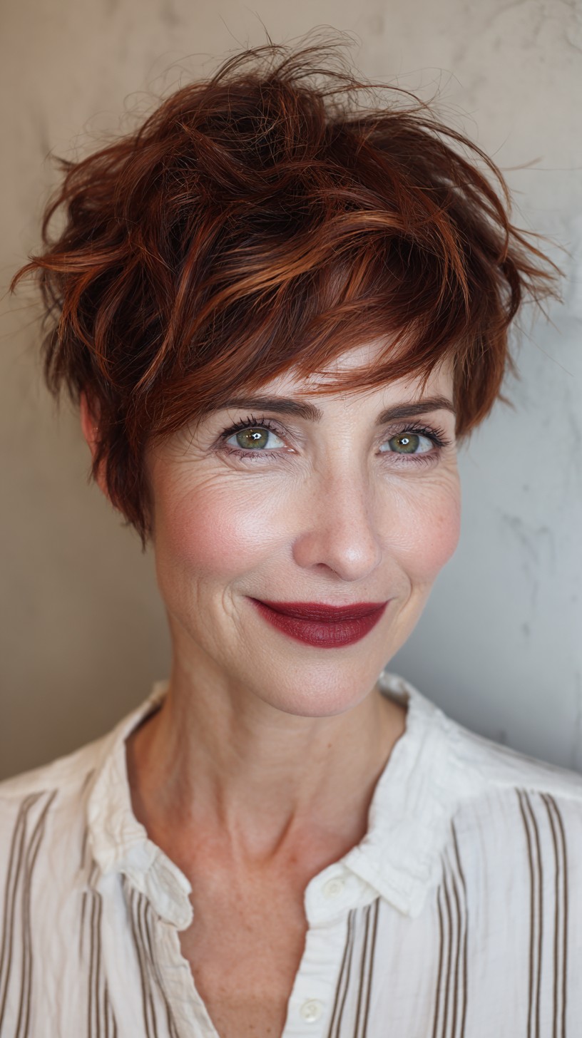 15 Modern Short Layered Haircuts For Women Over 50 in 2026 - Kappers ...