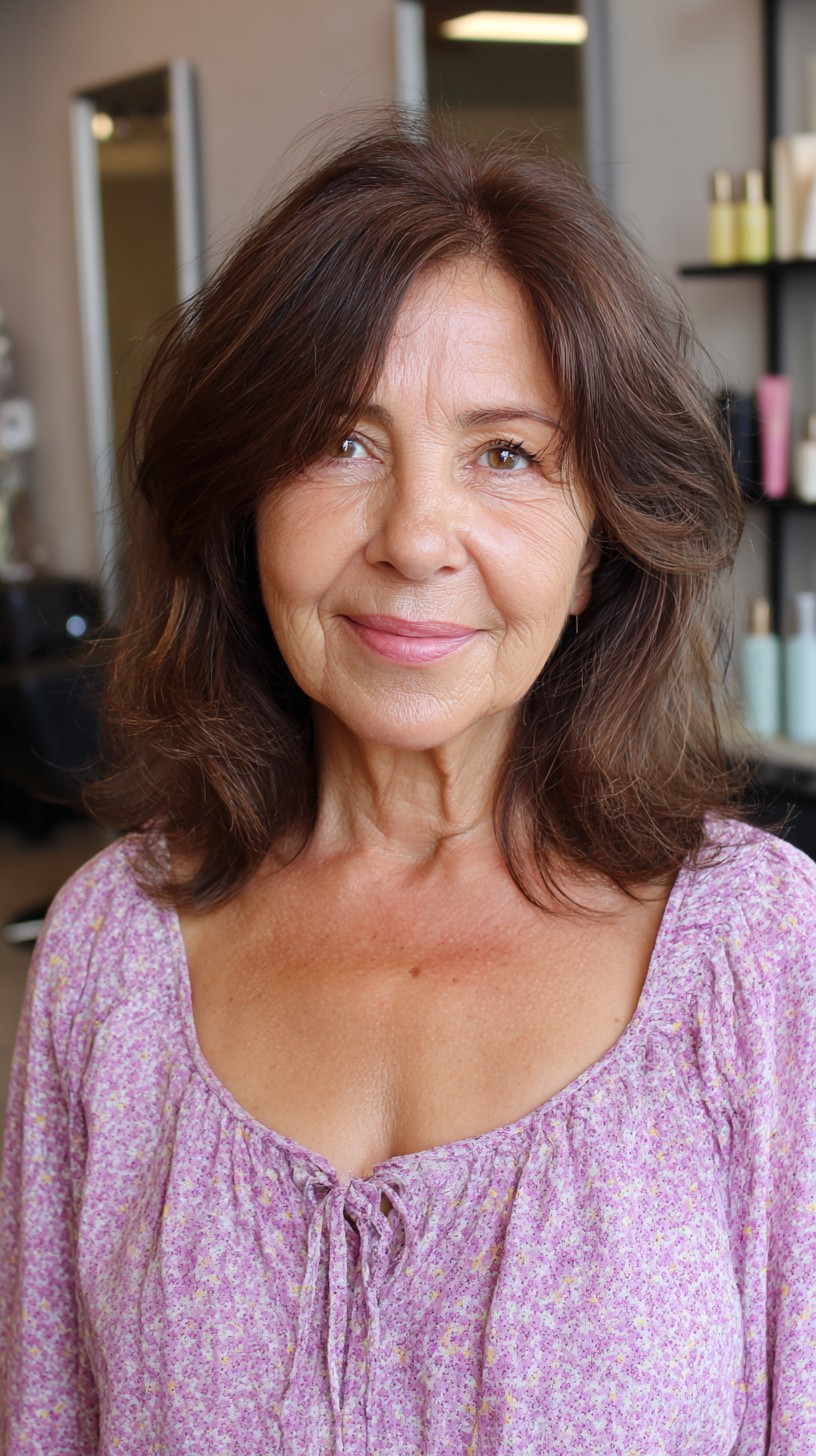 15 Easy Hairstyles That Make Women Over 70 with Medium Hair Look ...