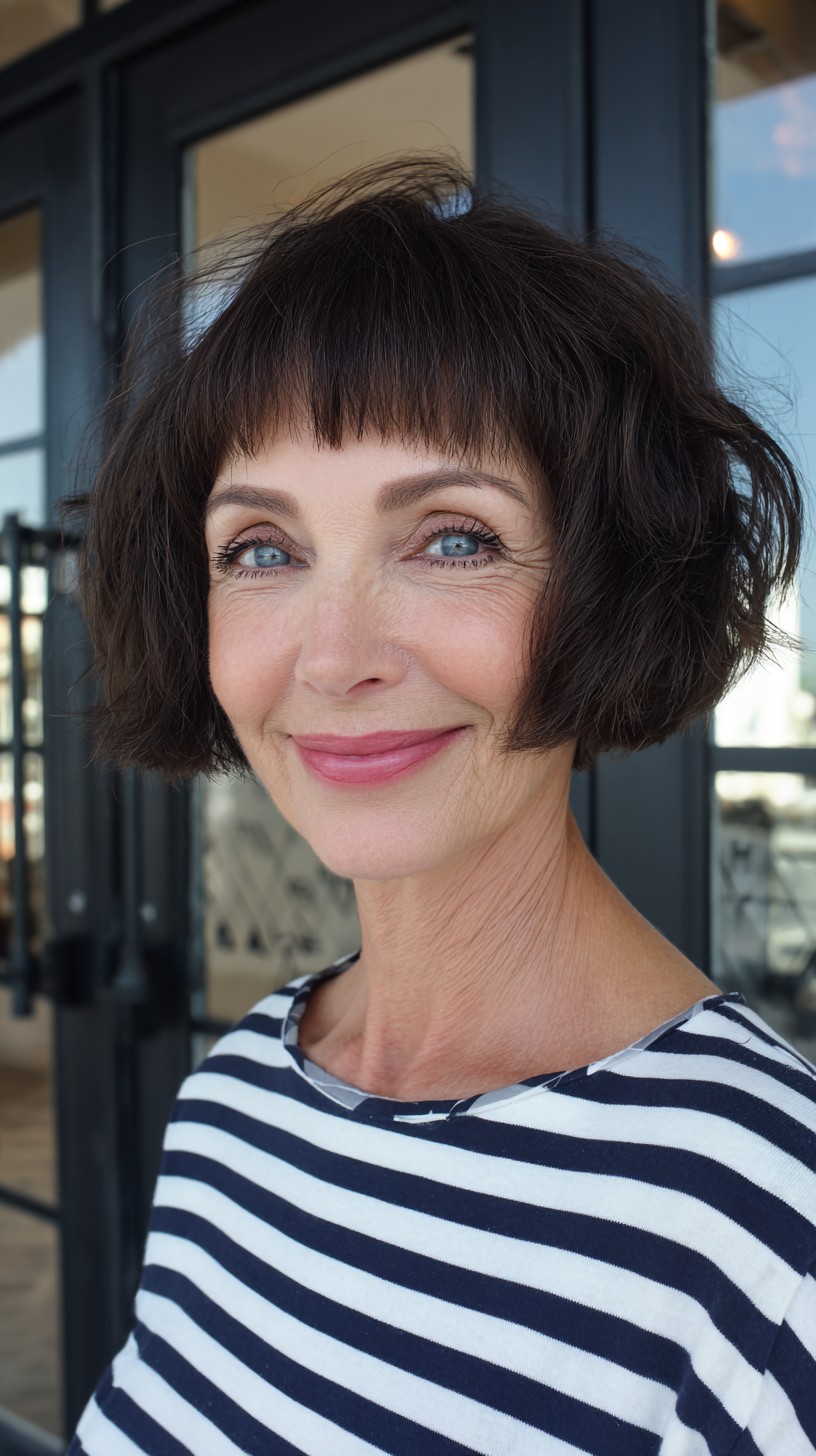 50 Fantastic Nano Bob Haircuts for Active Seniors