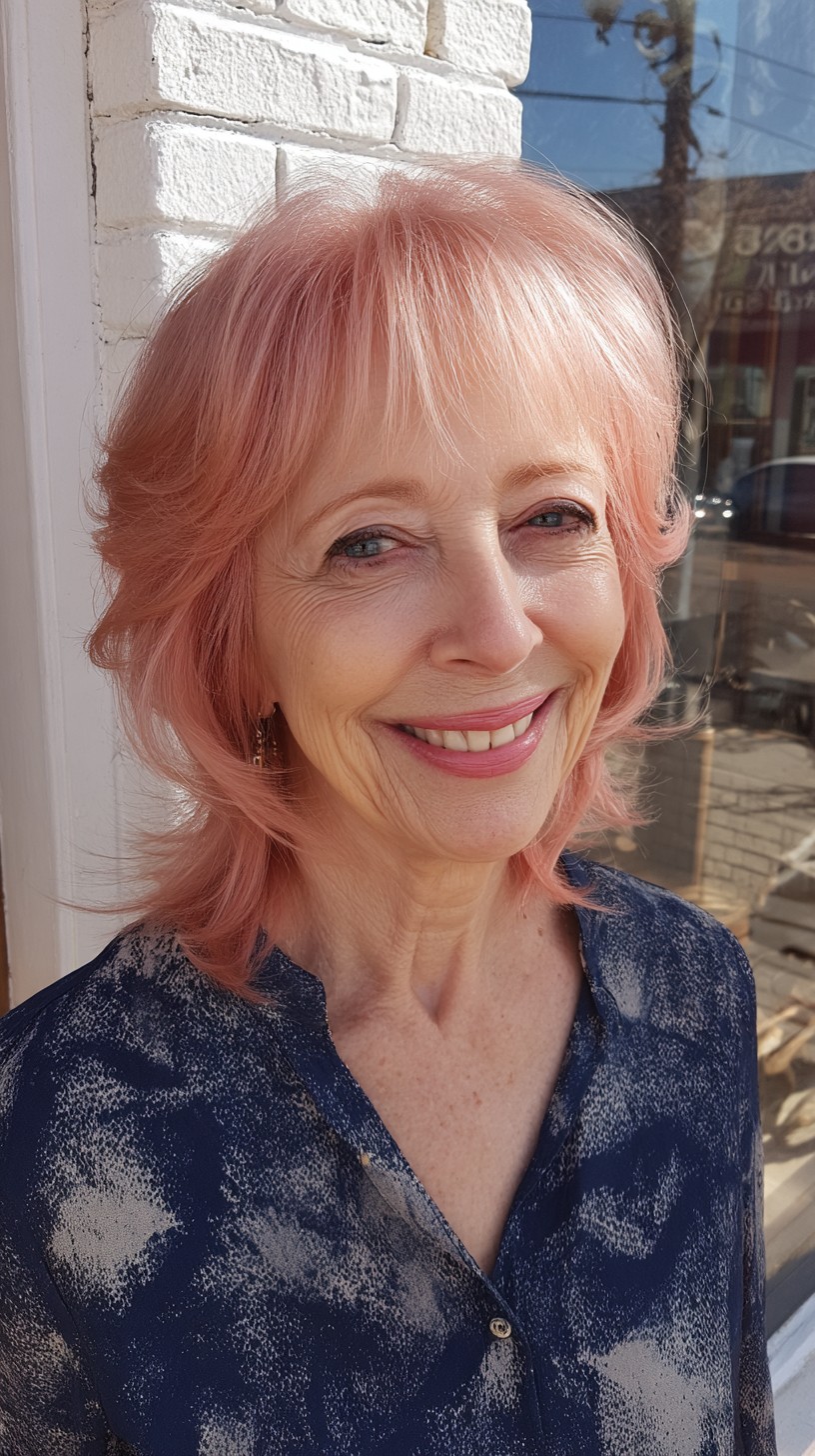 50 Eye-Catching Edgy Haircuts That Hides Thin Hair After 70
