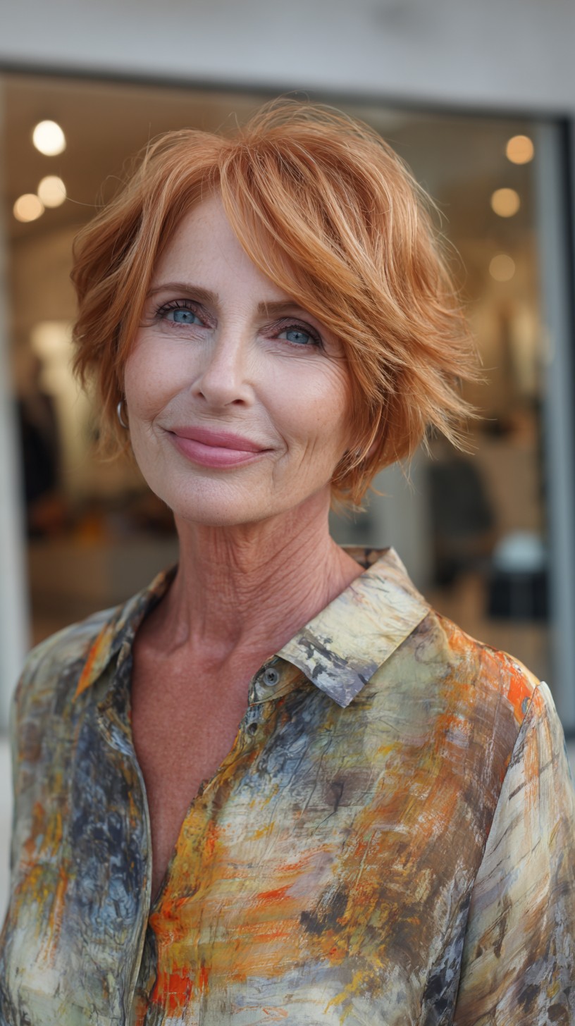 25 Youthful Side Part Hairstyles That Make Mature Women Sparkle