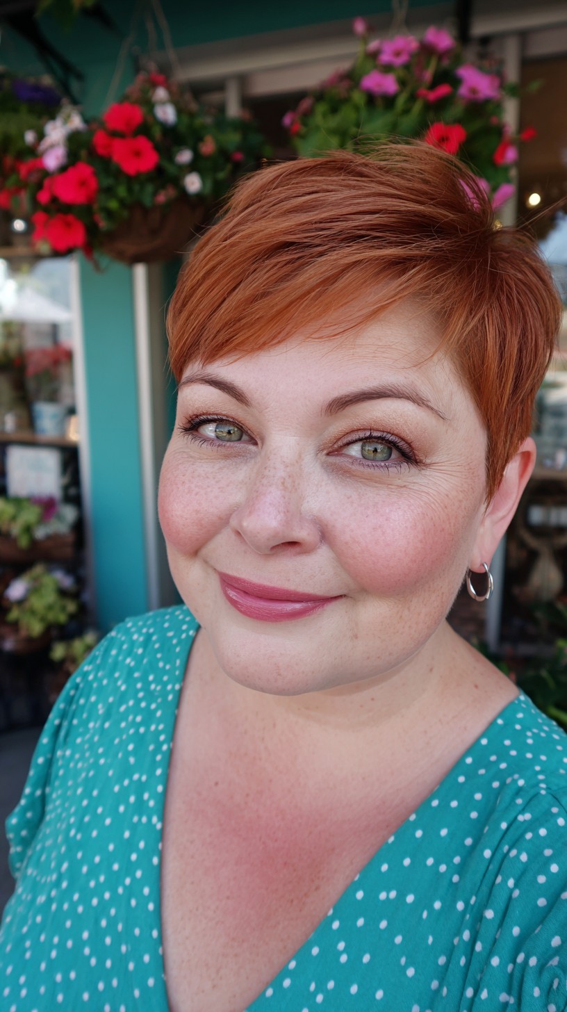 50 Beautiful Big Chop Haircuts That Flatter Fuller Faces