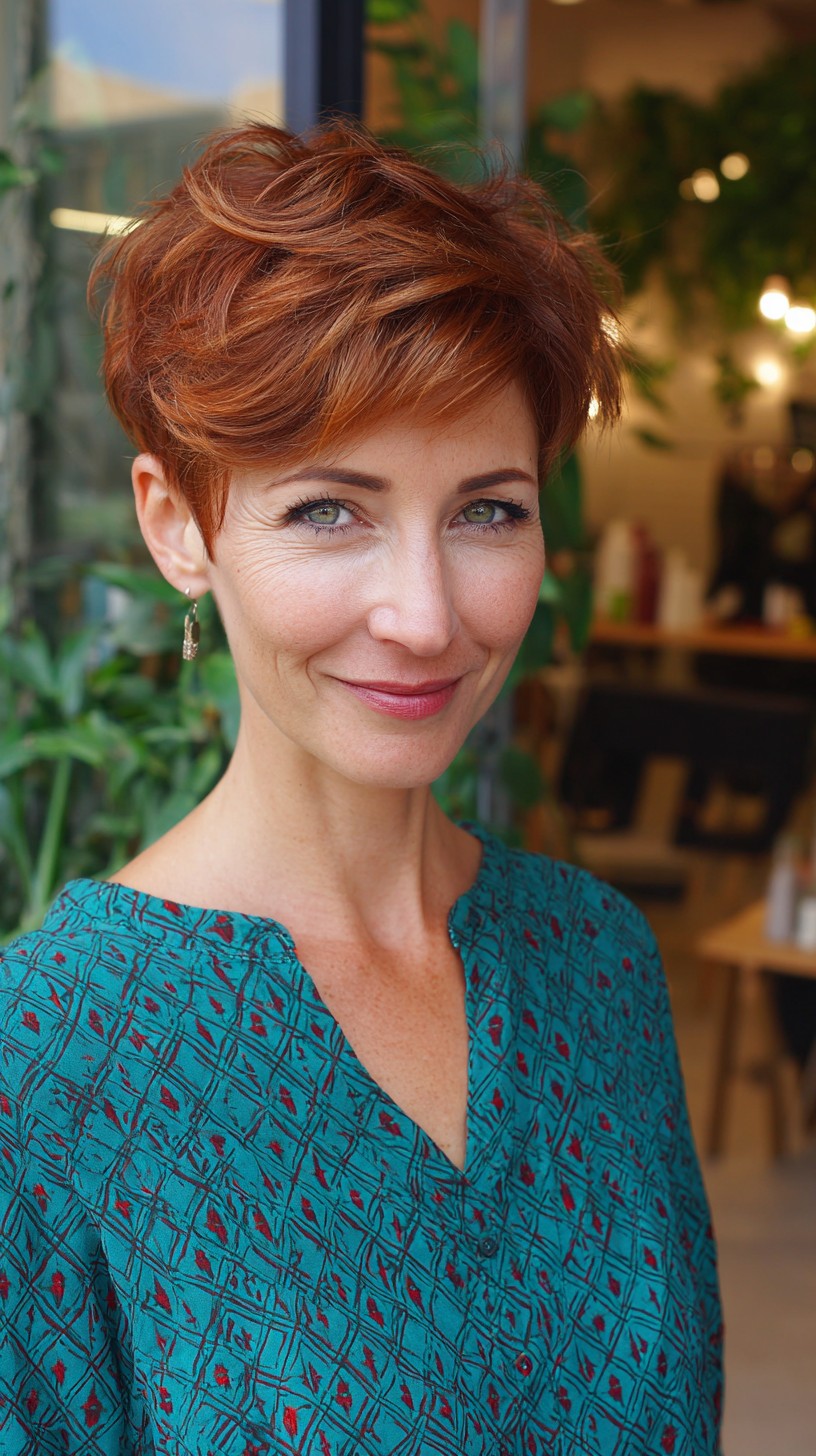 50 Fresh Stacked Pixie Cuts That Are Huge for 50+ Women in 2026