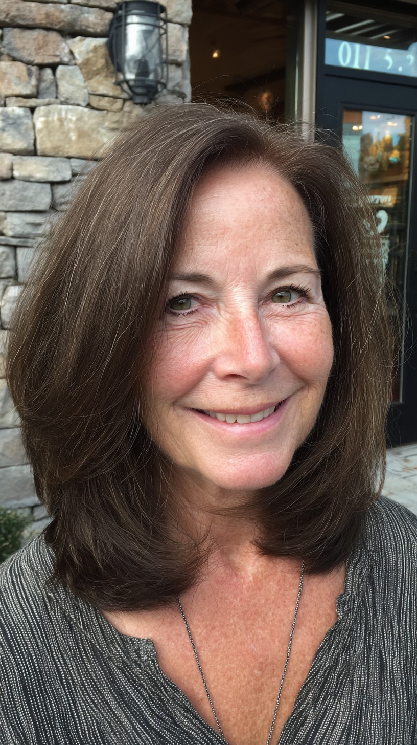 50 Stylish Shoulder-Length Bob Haircuts Every Woman Over 60 Has to Consider