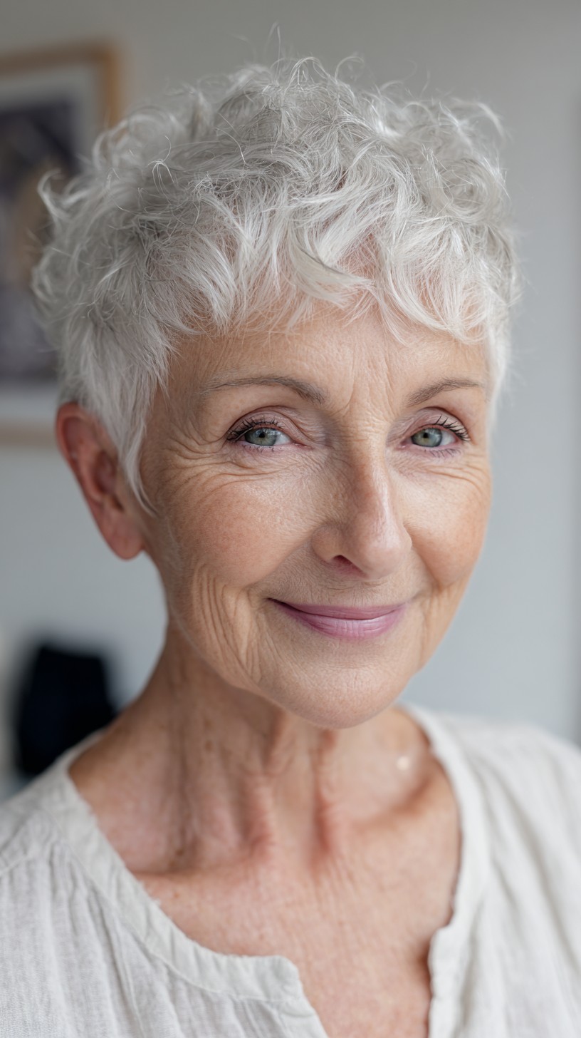 27 Adorable and Trendy Textured Pixie Cuts That Work Beautifully Over 70