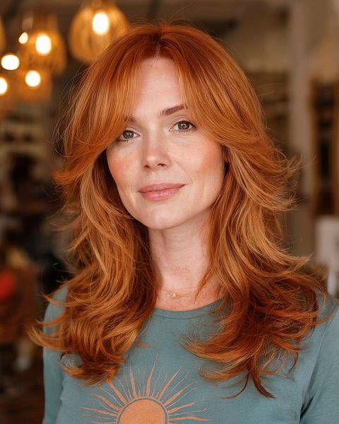 52 Trendy Wolf Cuts for Women Over 40 That Dont Try Too Hard