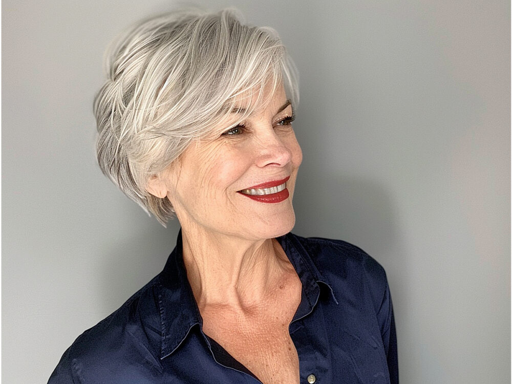 25 Wavy Haircuts For Women Over 50 That Add Shape Without Extra Styling