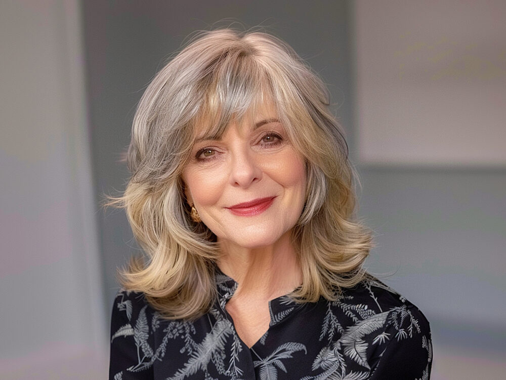 51 Stunning Shoulder-Length Styles for Older Women Rocking 2026