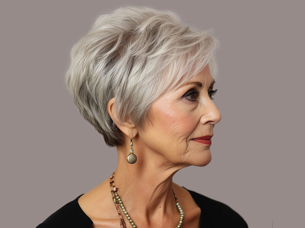 23 Perfect Pixie Haircuts for Women Over 70 to Pull Off