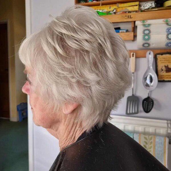 50+ Short Choppy Haircuts Women in Their 70s Can Pull-Off