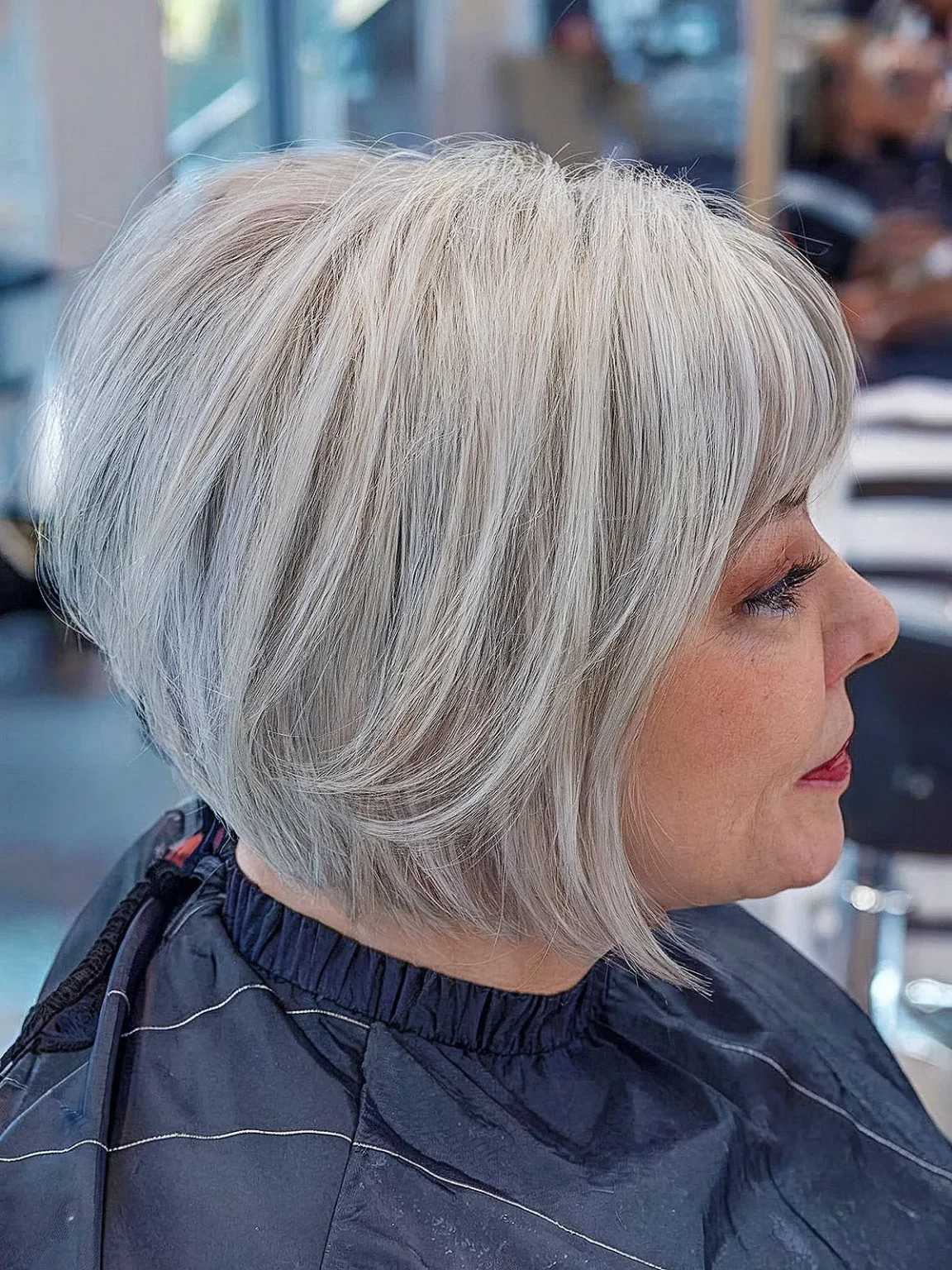 29 Most Popular Stacked Bob with Bangs for a Trendy Makeover Haircut