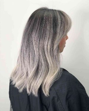 52 Stunning Ways To Do Grey Blending for Dark Hair