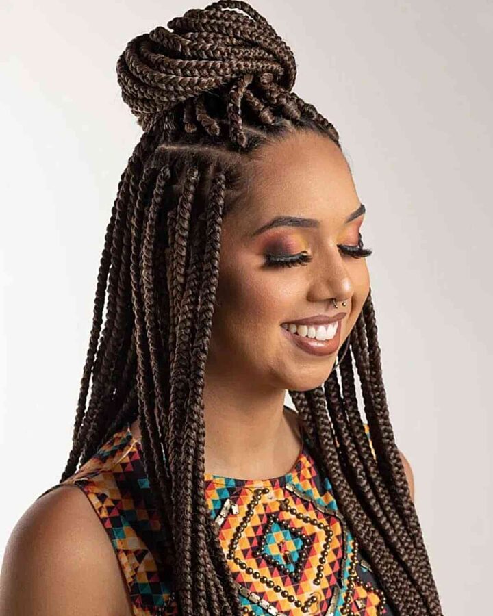 43 Box Braids Hairstyles for Black Women (2025 Trends)