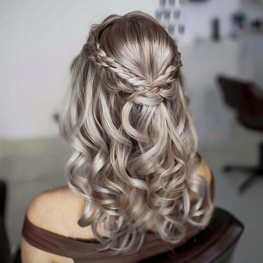 30 Prettiest Half Up Half Down Prom Hairstyles for 2026