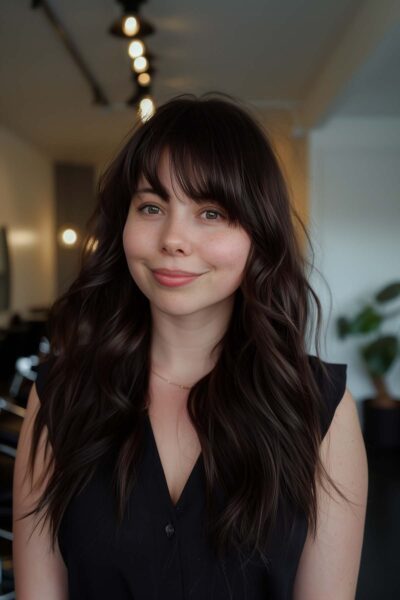 25 Best Bangs for a Heart-Shaped Face for 2025