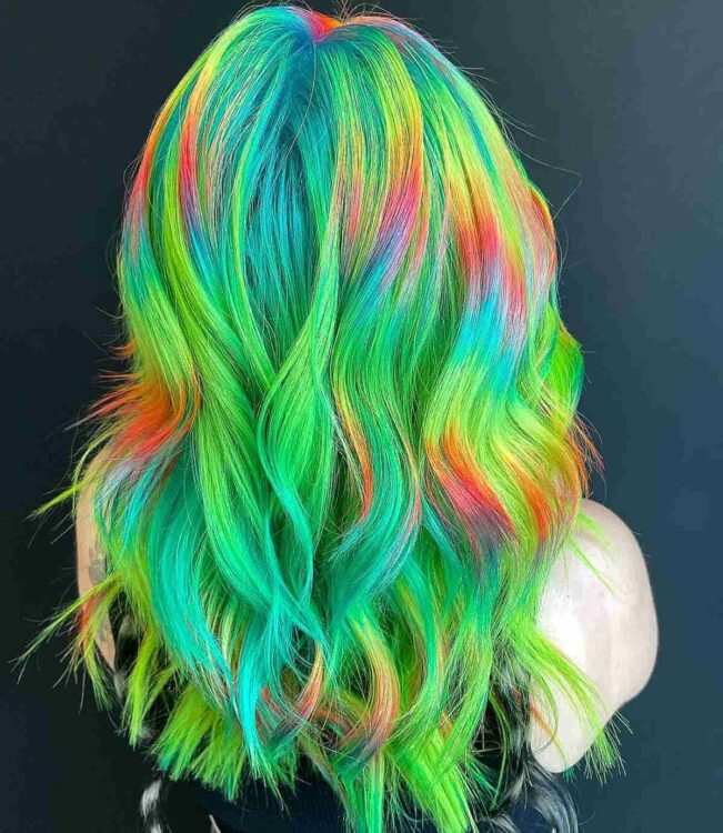 56 Photos of Rainbow Hair Ideas to Consider for 2023