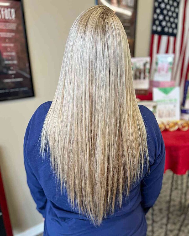 41 V-Cut on Long Hair Ideas for That Trendy V Shape Look