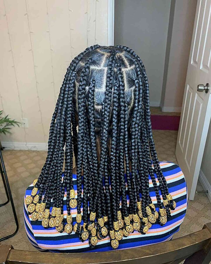 Knotless Braids with Beads: 36 Coolest Ideas for 2026