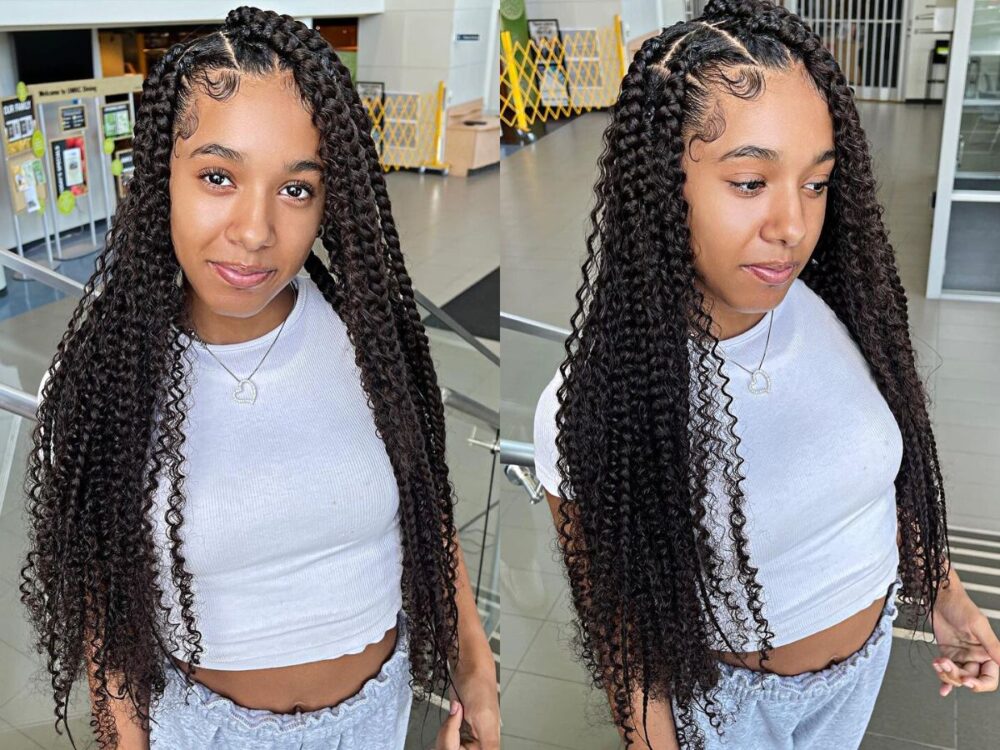 25 Boho Knotless Braids That Are Hot Right Now