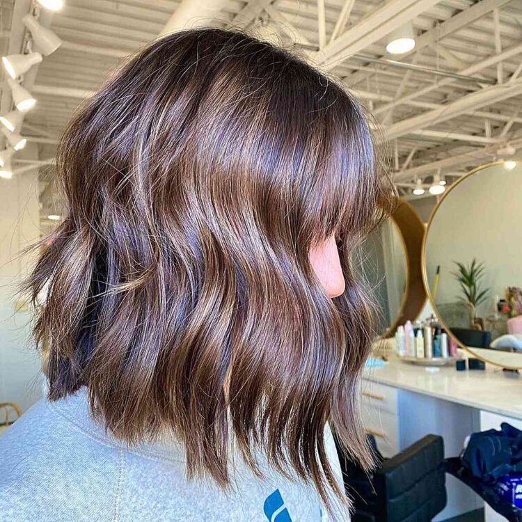 26 Long Angled Bob Haircuts for a Cool, Dramatic Look