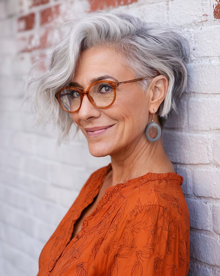 60+ Loveliest Pixie Bob Haircuts for Women Over 60 With Style