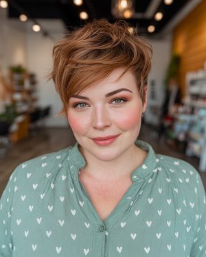 35+ Flattering Pixie Haircuts for Plus-Size Women in 2025