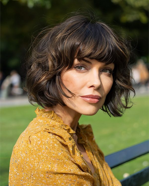 22 Stylish Short Bobs with Bangs Women Over 40 Are Loving in 2026