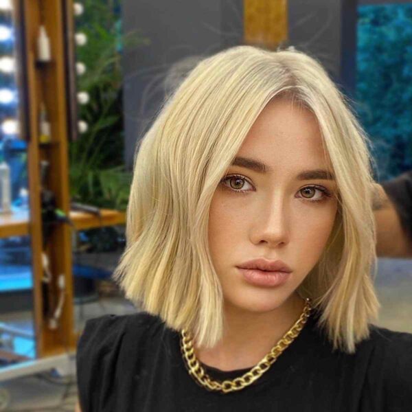 46 One-Length Bob Haircut Ideas for a Sleek Look