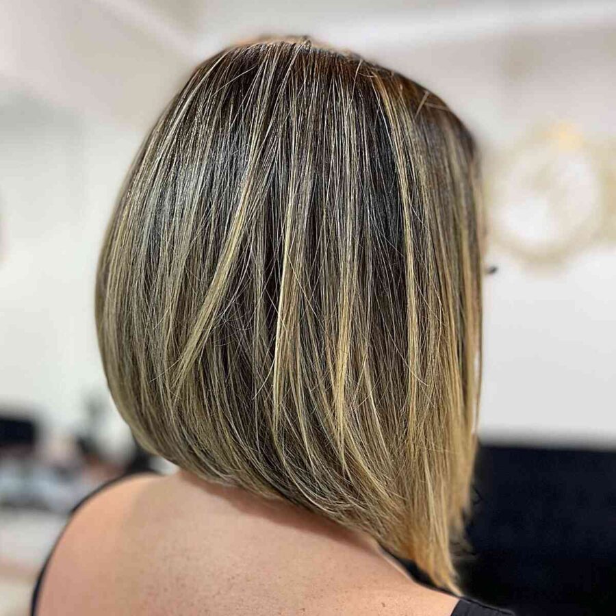 26 Long Angled Bob Haircuts for a Cool, Dramatic Look
