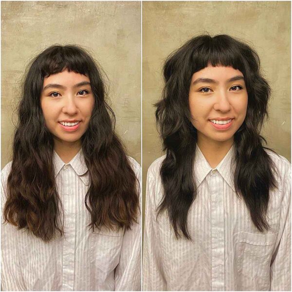 The Long Wolf Cut: 21 Coolest Ways to Get It With Long Hair