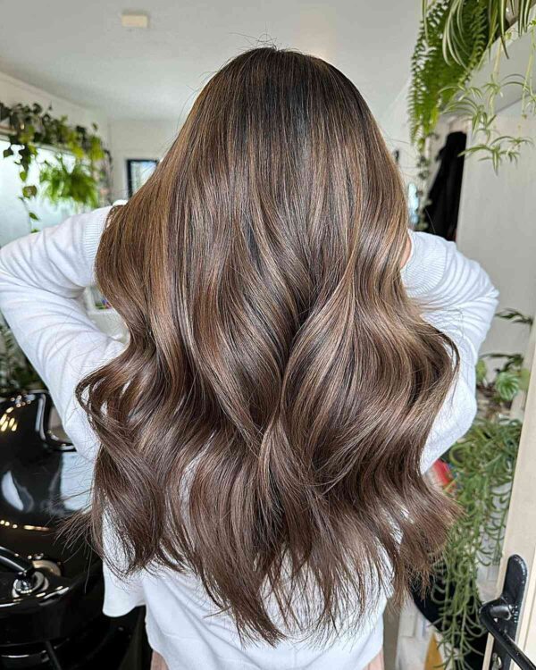 28 Gorgeous Mushroom Brown Balayage Hair Color Ideas
