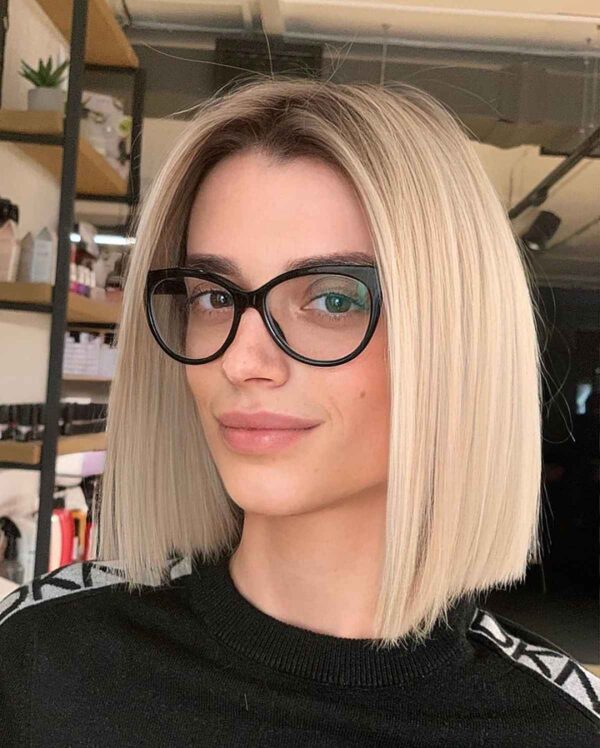 42 One-Length Bob Haircut Ideas for a Sleek Look