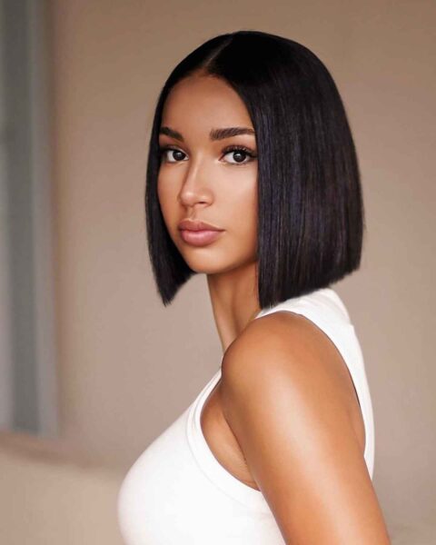 20 Drip Middle Part Bob Hairstyles, Weaves and Sew-Ins