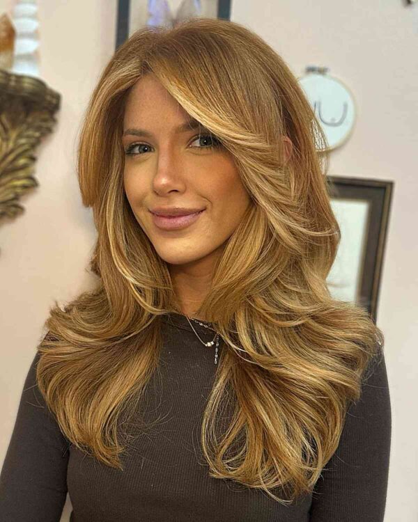 45 Best Ways to Get Face-Framing Layers on Long Hair