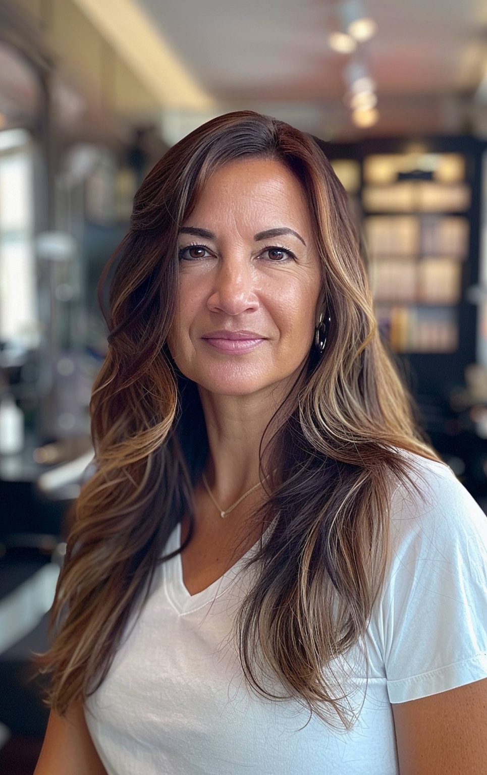 Long Hair Without Bangs: 16 Best Ideas for 2026