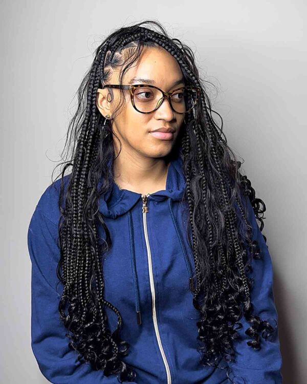 25 Boho Knotless Braids That Are Hot Right Now