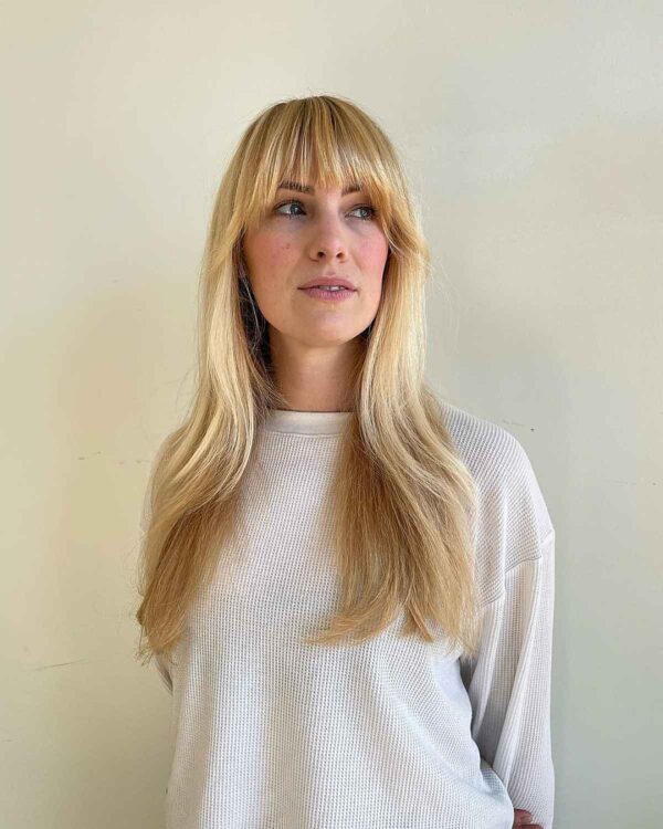 34 Ultimate Ways to Get Long Bangs for Long Hair