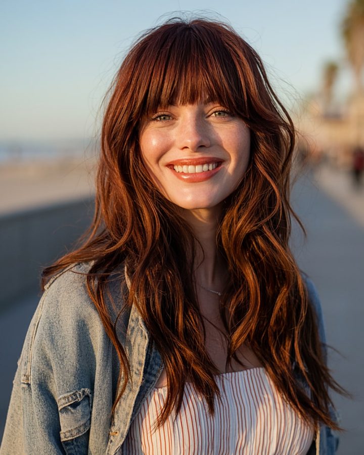 23 Chic Ways Women Are Styling Full Bangs in 2026