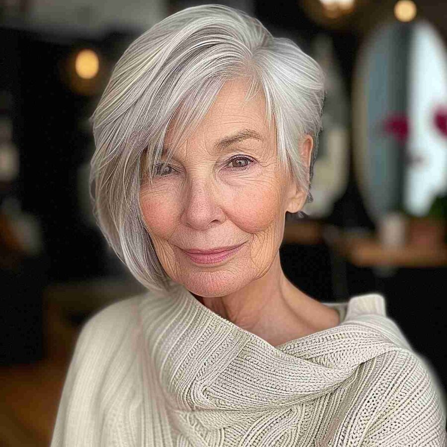 25 Perfect Pixie Haircuts for Women Over 70 to Pull Off