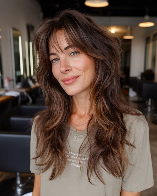 52 Trendy Wolf Cuts for Women Over 40 That Dont Try Too Hard