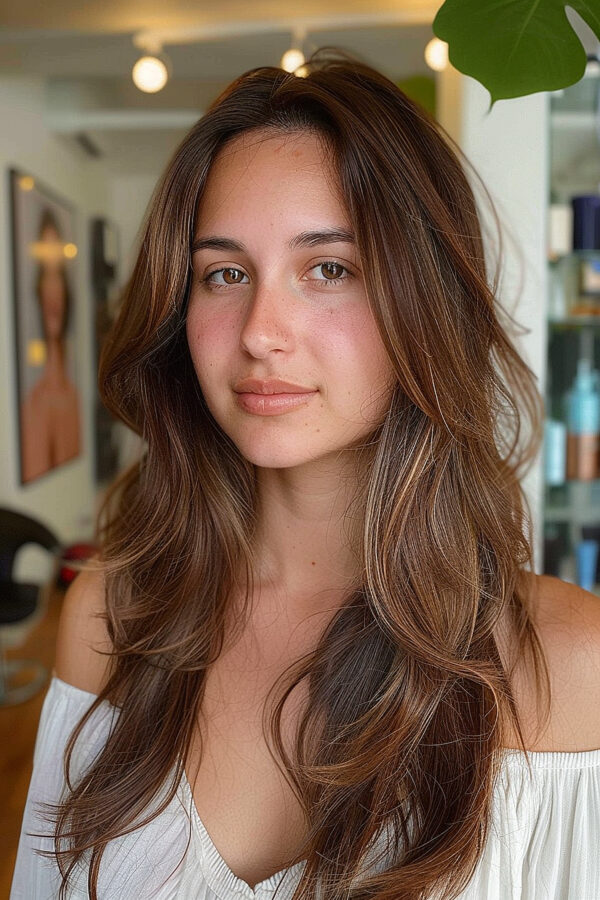 33 Trendiest Front Layered Haircuts for Long Hair