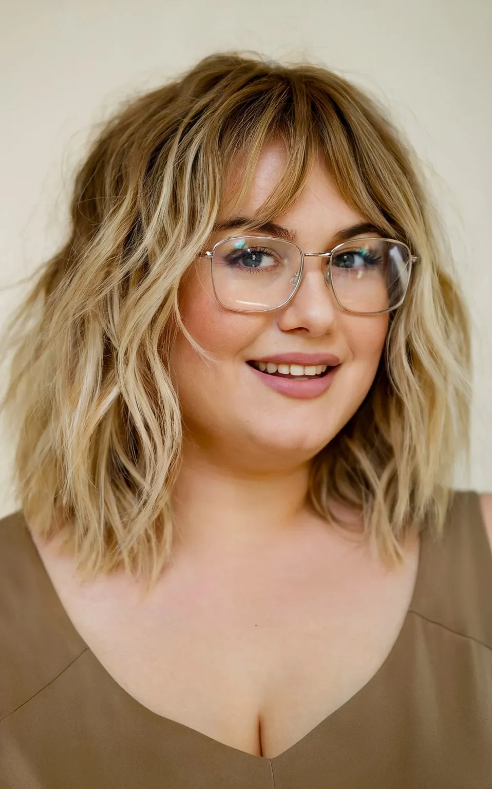 27 Flattering Bobs with Bangs for Women with Round Faces