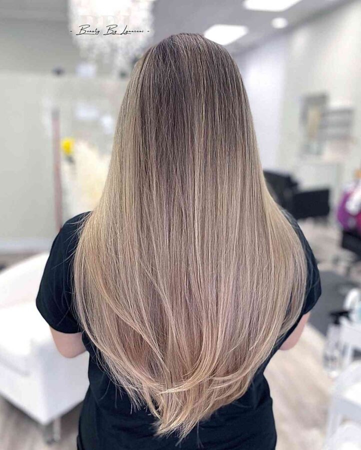 41 V-Cut on Long Hair Ideas for That Trendy V Shape Look