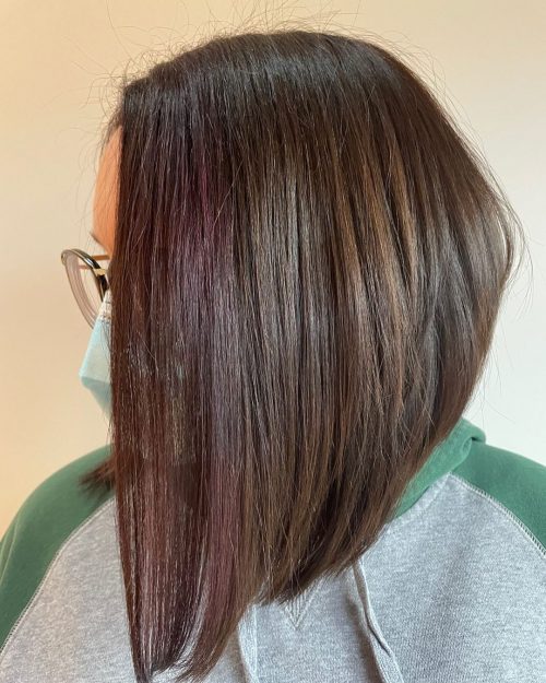 30 Long Stacked Bob Haircuts for a Super Sexy Style