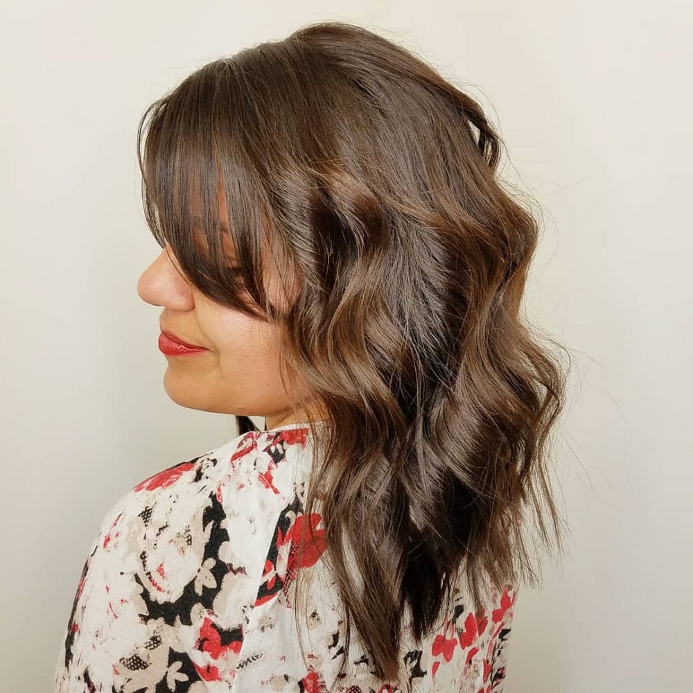 25 Long Angled Bob Haircuts for a Cool, Dramatic Look