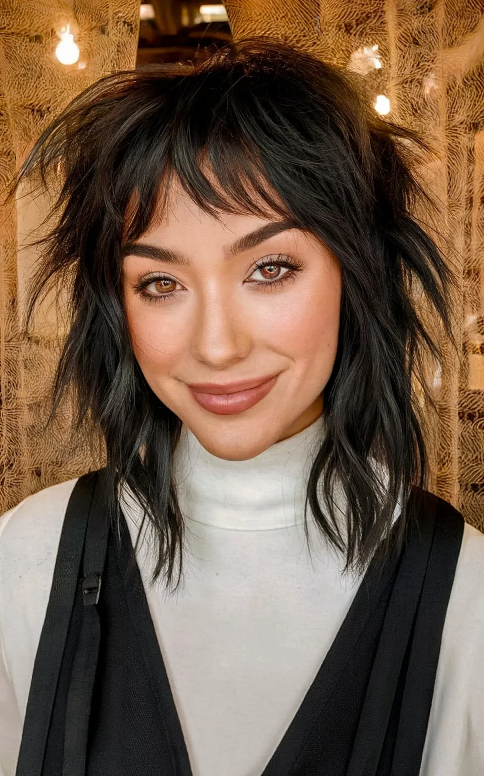 52 Low-Maintenance Shaggy Haircuts with Bangs for Busy & Trendy Women