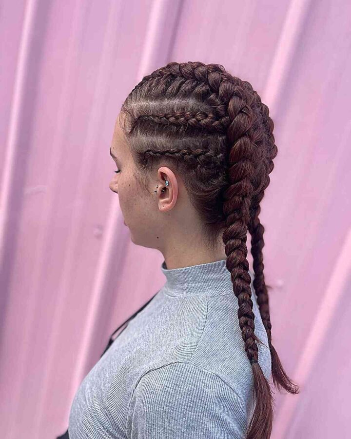 25 Cute & Easy Dutch Braid Hairstyles - Kappers Magazine