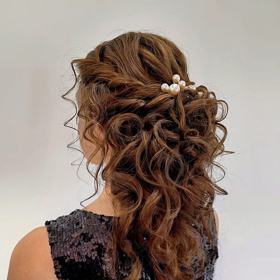 22 Stunning Curly Prom Hairstyles for 2025 - Updos, Down Do's & Braids!