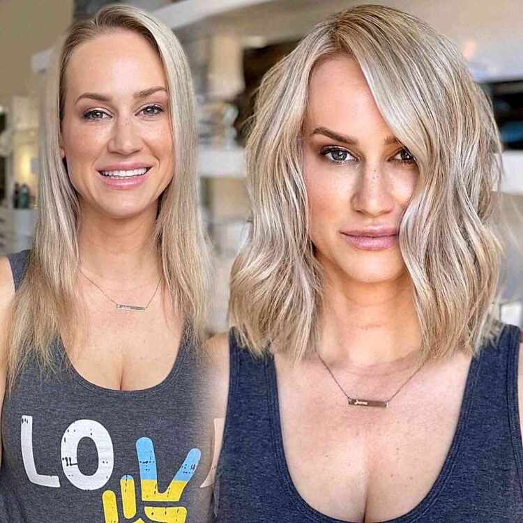 53 Perfect Medium Hairstyles for Square Faces in 2024